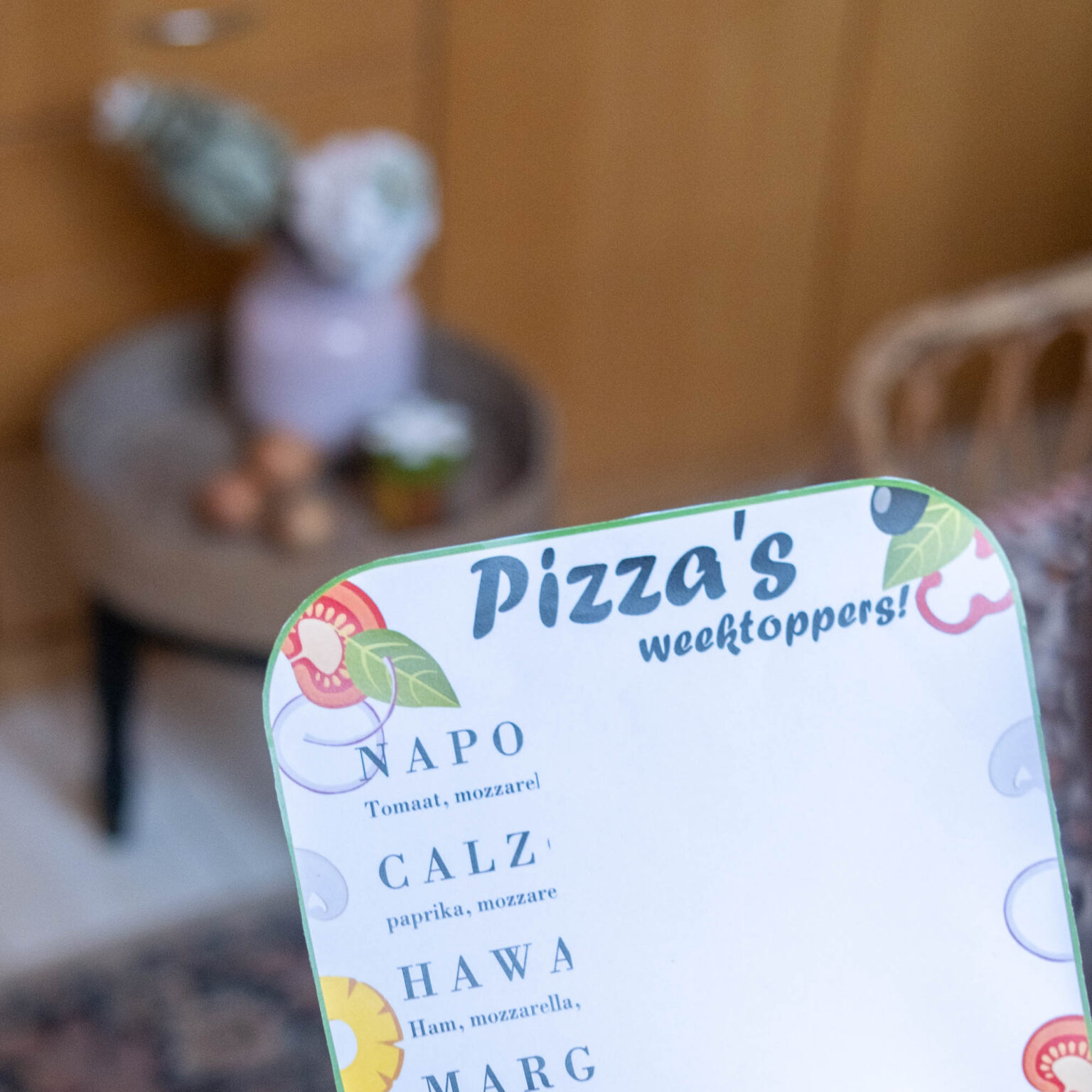 Een pizzeria escape room feestje thuis organiseren - Een goed verhaal